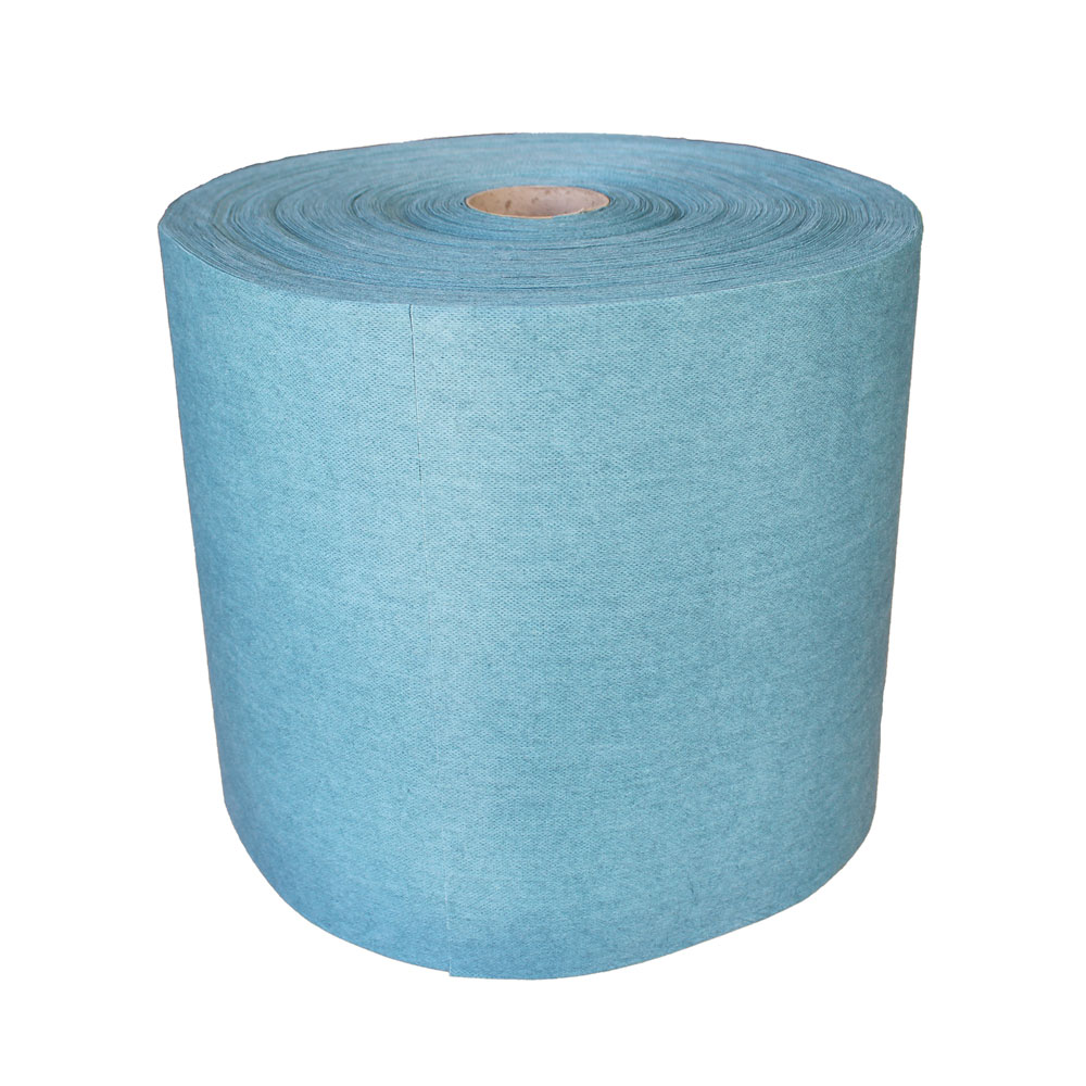 LARGE ROLL HEAVY DUTY WIPING CLOTHS (BLUE) - The Wiper Company ...